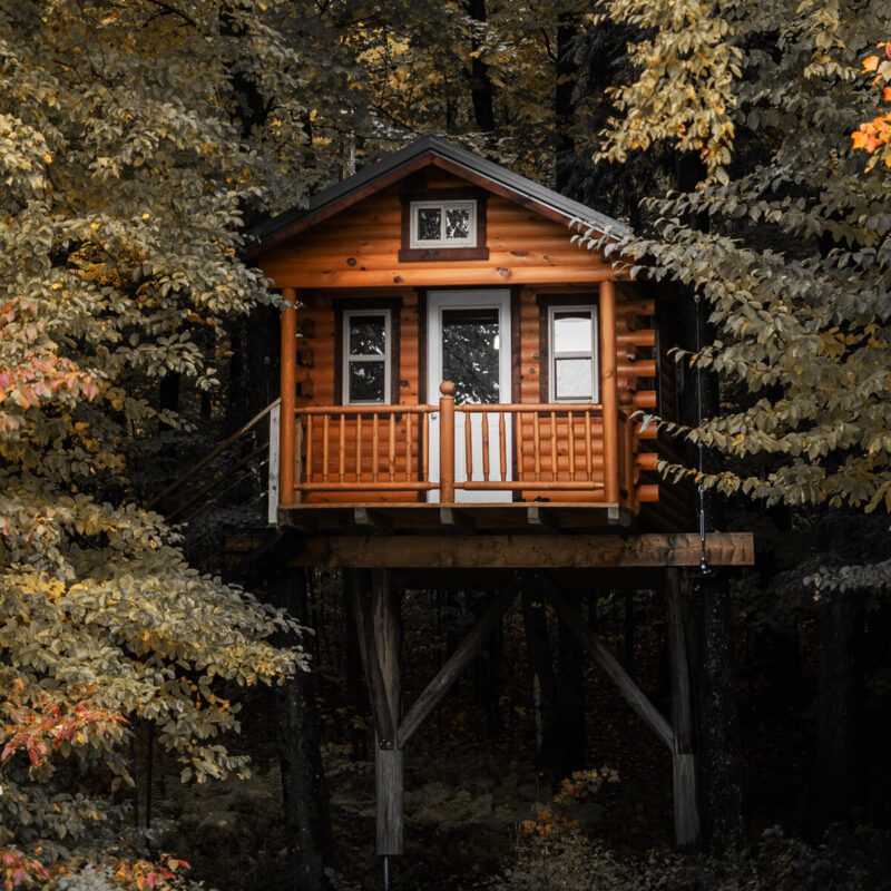 Au Diable Vert – Hébergement unique au Québec