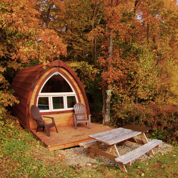 Au Diable Vert – Hébergement unique au Québec